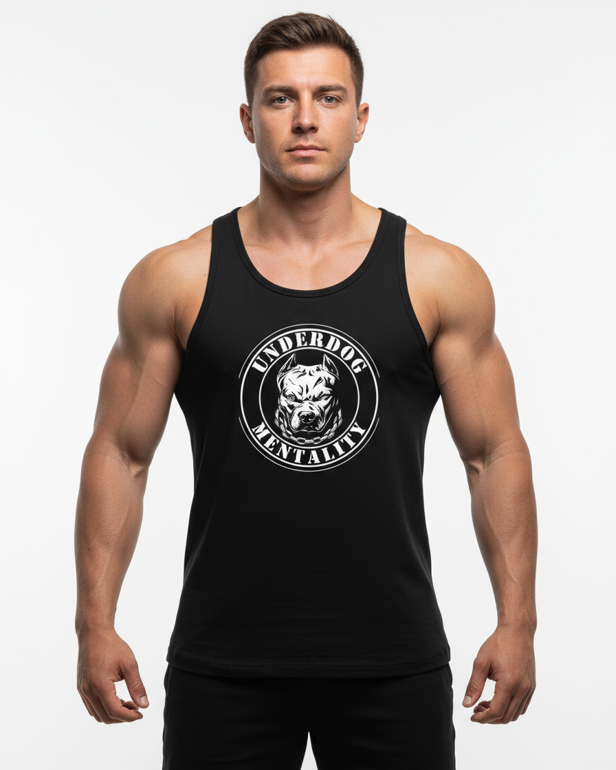 'Pitbull' Tank (Slim Fit) – Underdog Mentality Store